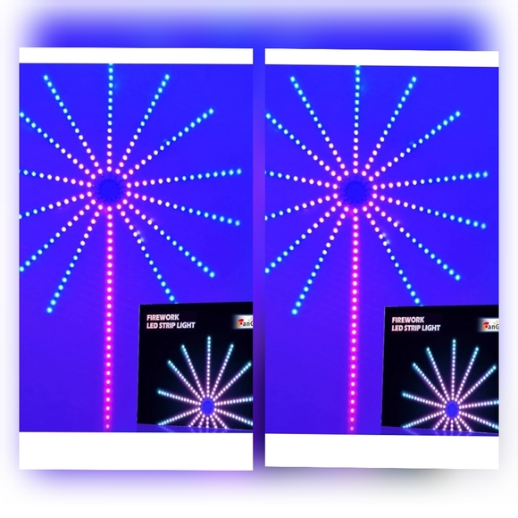 Accents | Nwt 2 Sets Firework Led Strip Light With Remote | Poshmark